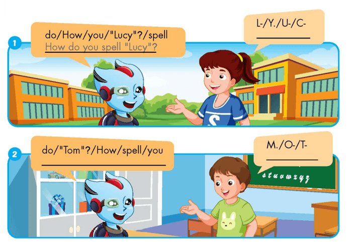 Sách bài tập Tiếng Anh lớp 3 Unit 1: My friends | Giải SBT Tiếng Anh lớp 3 Smart Start