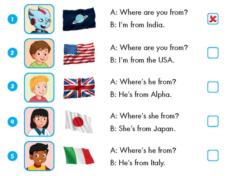 Sách bài tập Tiếng Anh lớp 3 Smart Start Unit 1 Lesson 2 trang 10, 11